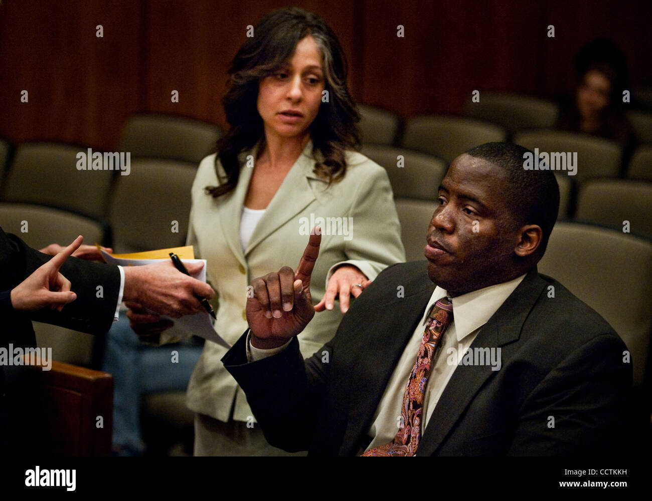 With his wife cynthia hi-res stock photography and images - Alamy