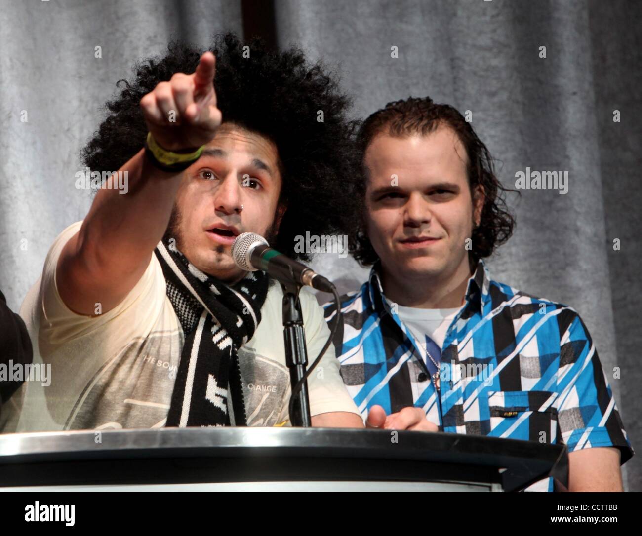 Mar 06, 2010 - Anaheim, California, USA - The band 'Roman Alexander and ...