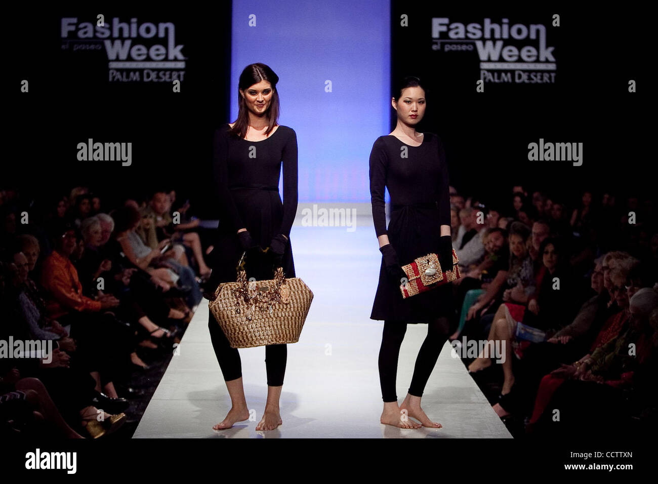 24 March 2010: Handbag designer Harl Taylor of the Bahamas showed his ...