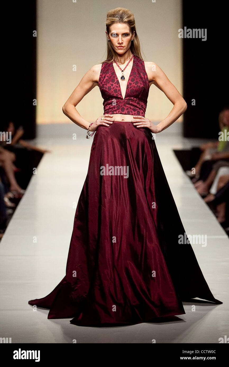 24 March 2010: Jamaican designer K-Bobby showed his designs at the ...