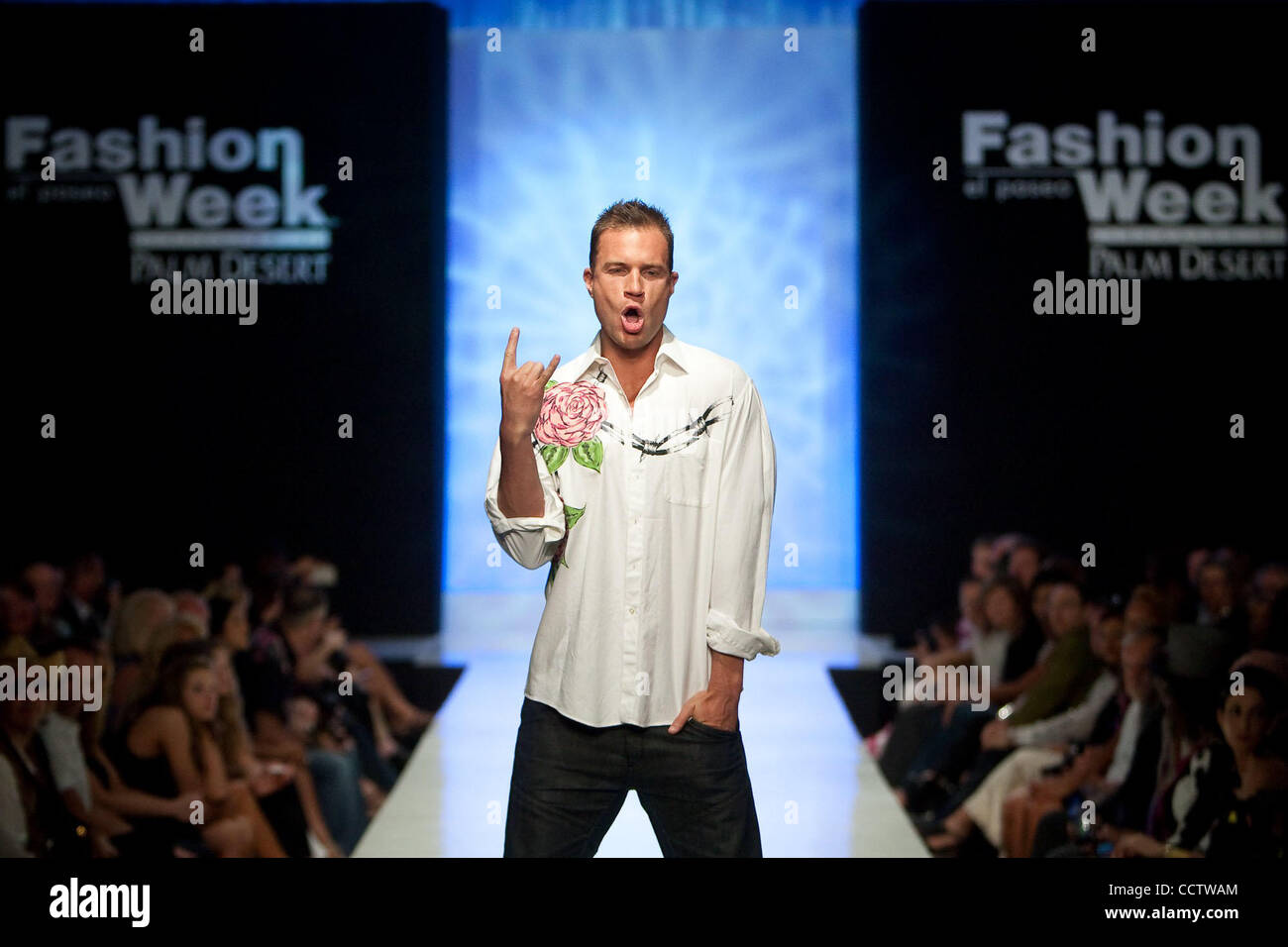 25 March 2010: Jamie Paul Holahan showed his swim wear collection at ...