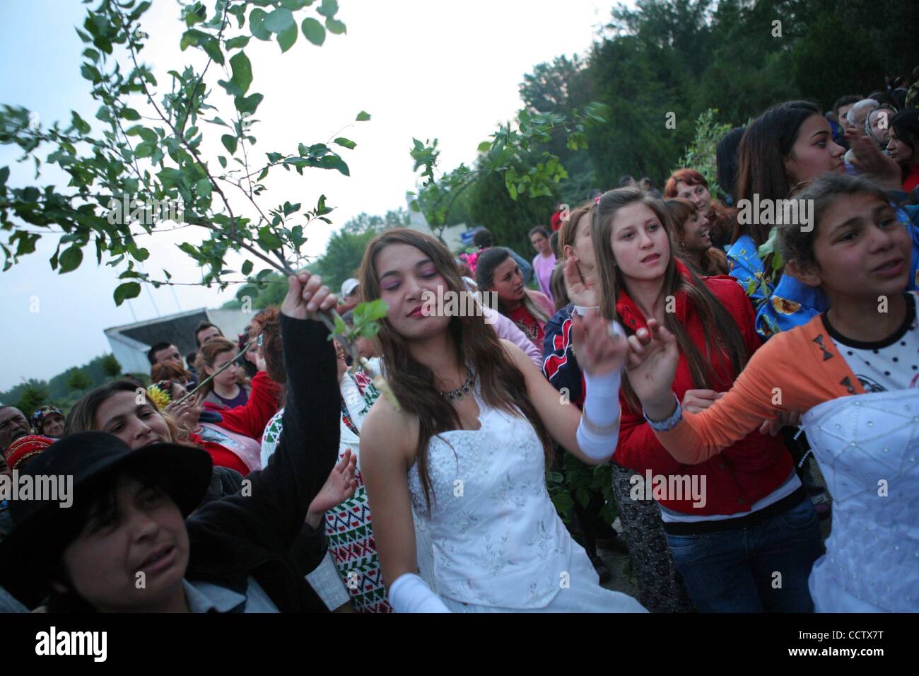 May 06, 2010 - Edirne, Turkey - Turkish gypsies dance during the annual ...