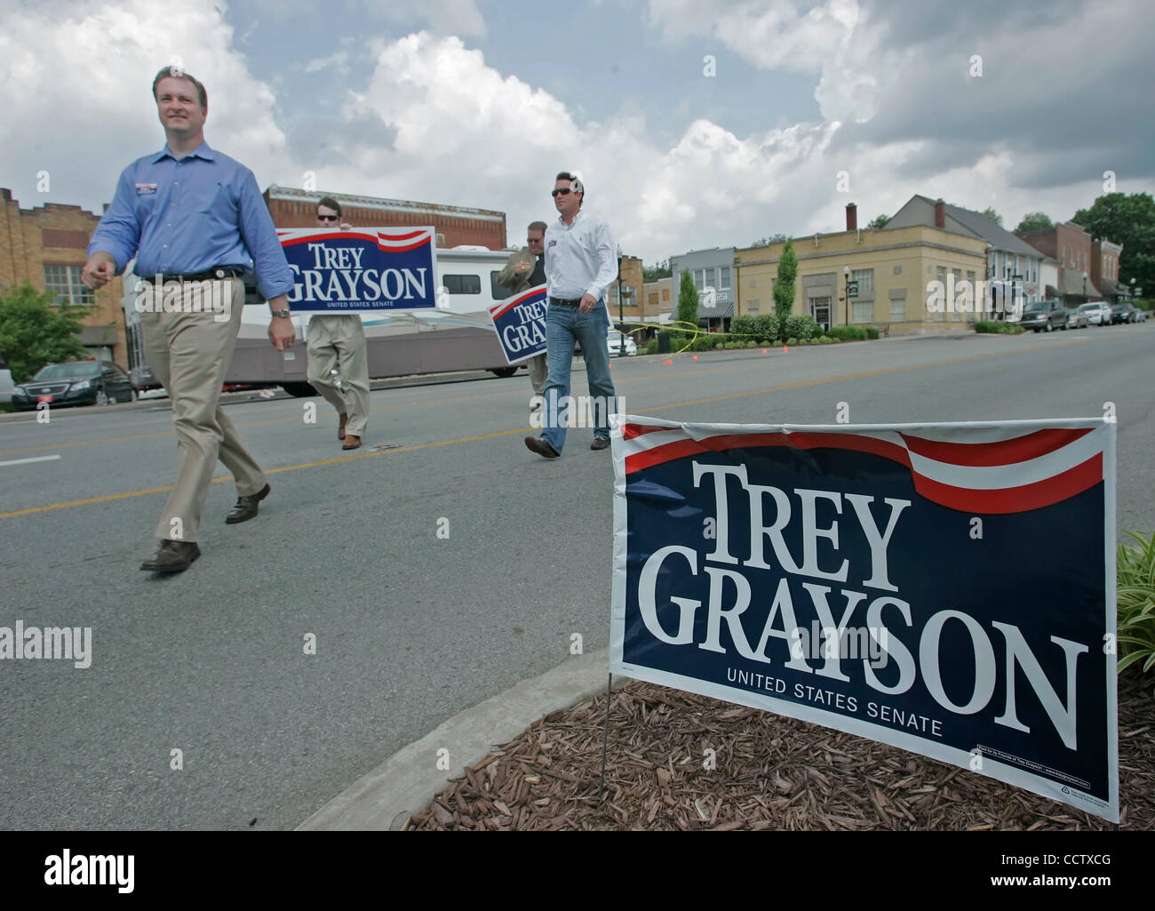Kentucky Secretary of State and Republican Senate candidate TREY ...
