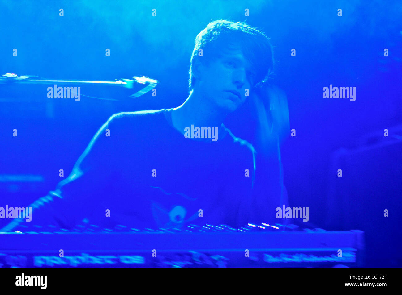 James Blake performs at Stubbs during SXSW 2011 in Austin Texas on ...