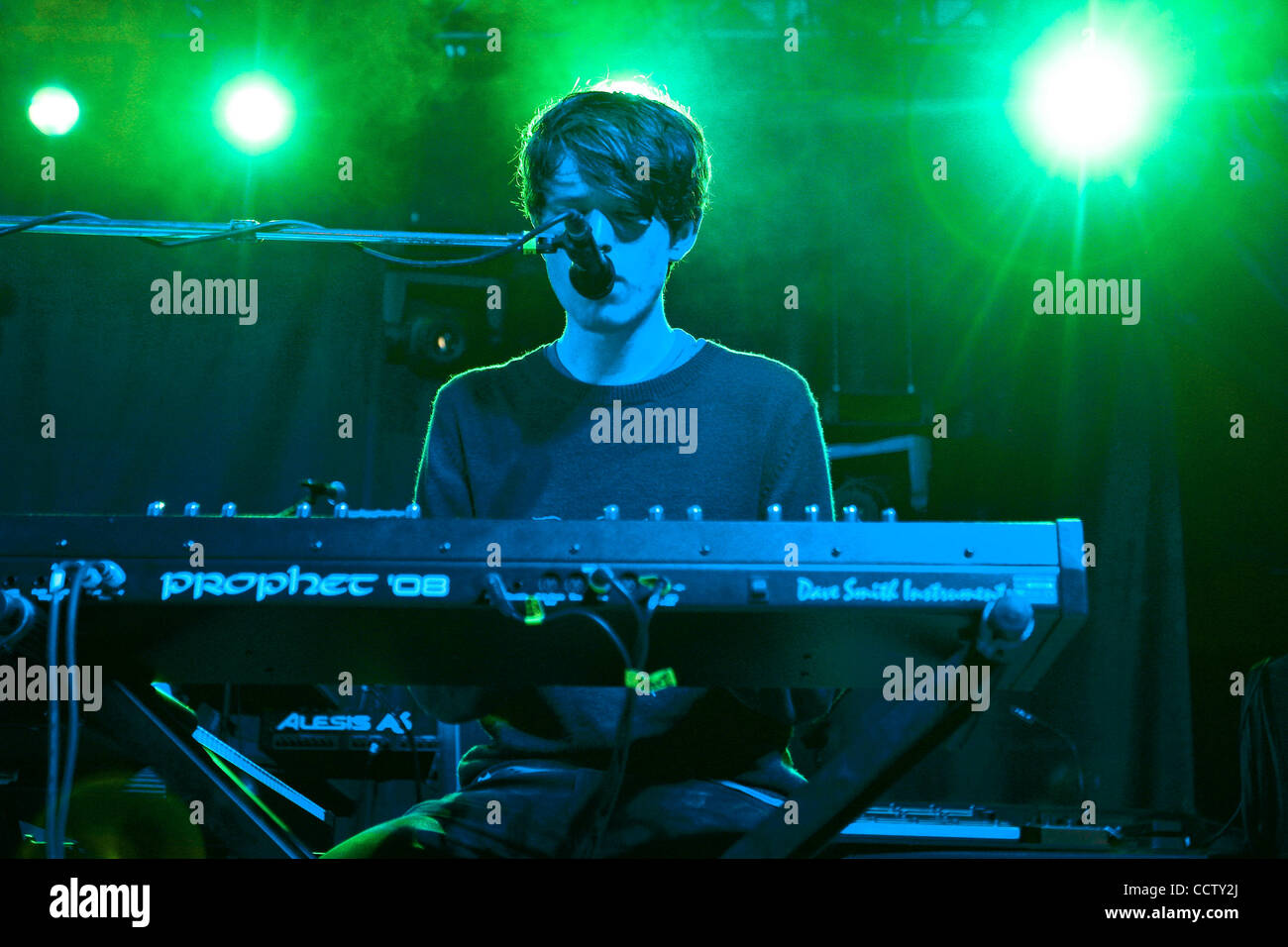 James Blake performs at Stubbs during SXSW 2011 in Austin Texas on ...