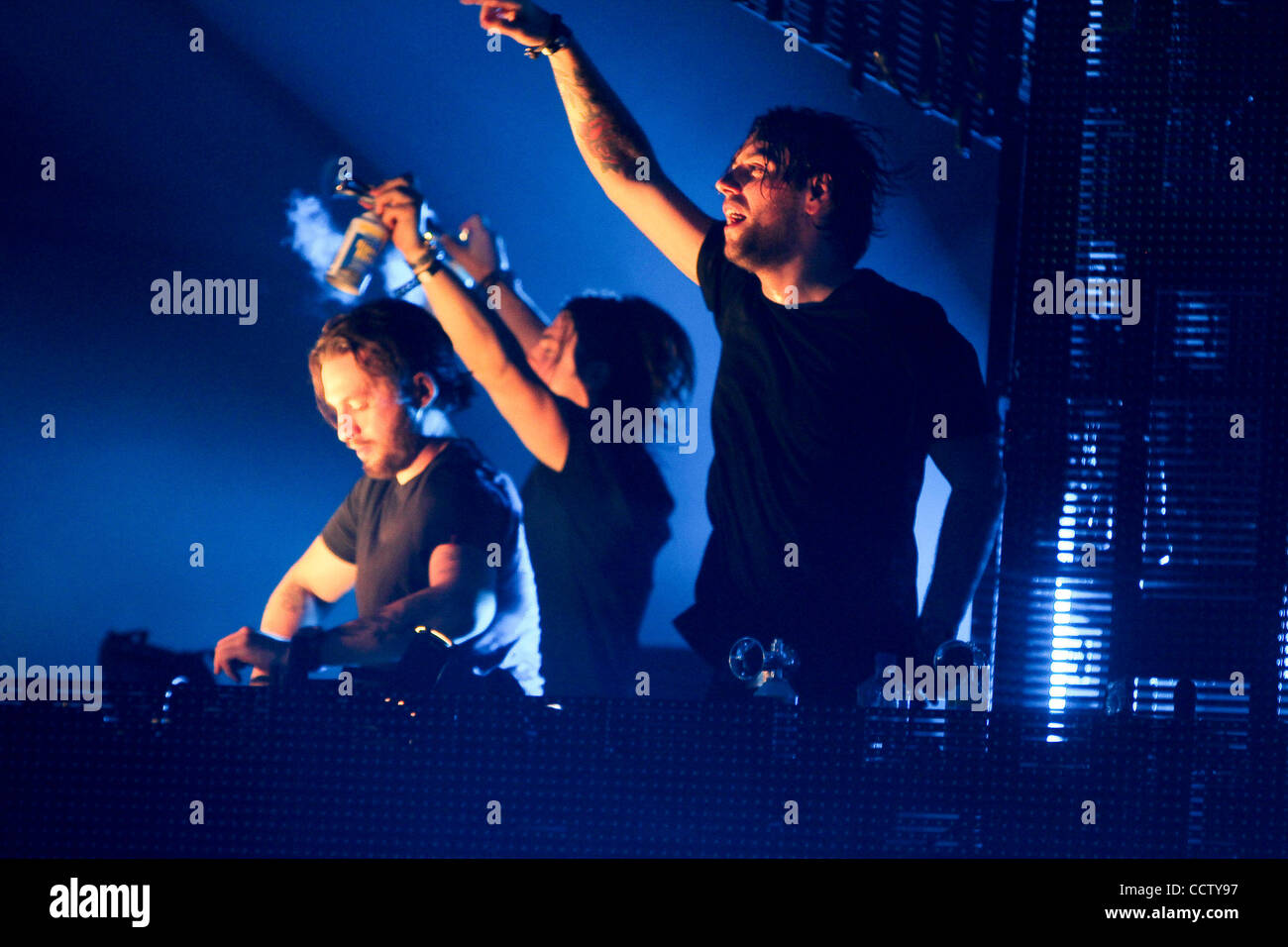 Swedish House Mafia ; Axwell, Steve Angello and Sebastian Ingrosso ...