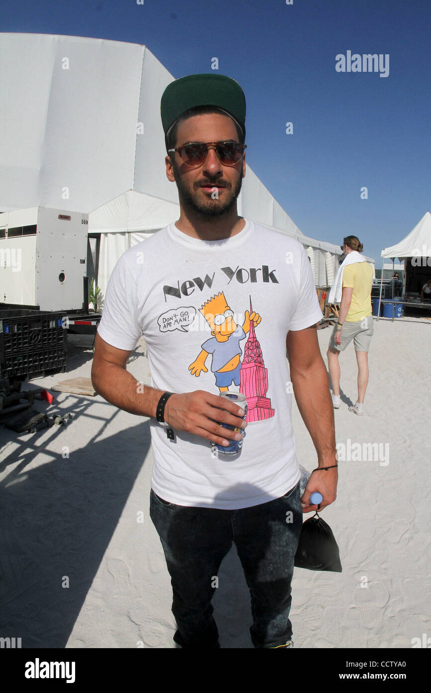Armand Pena at The Masquerade Motel on the beach at 7th street in Miami ...