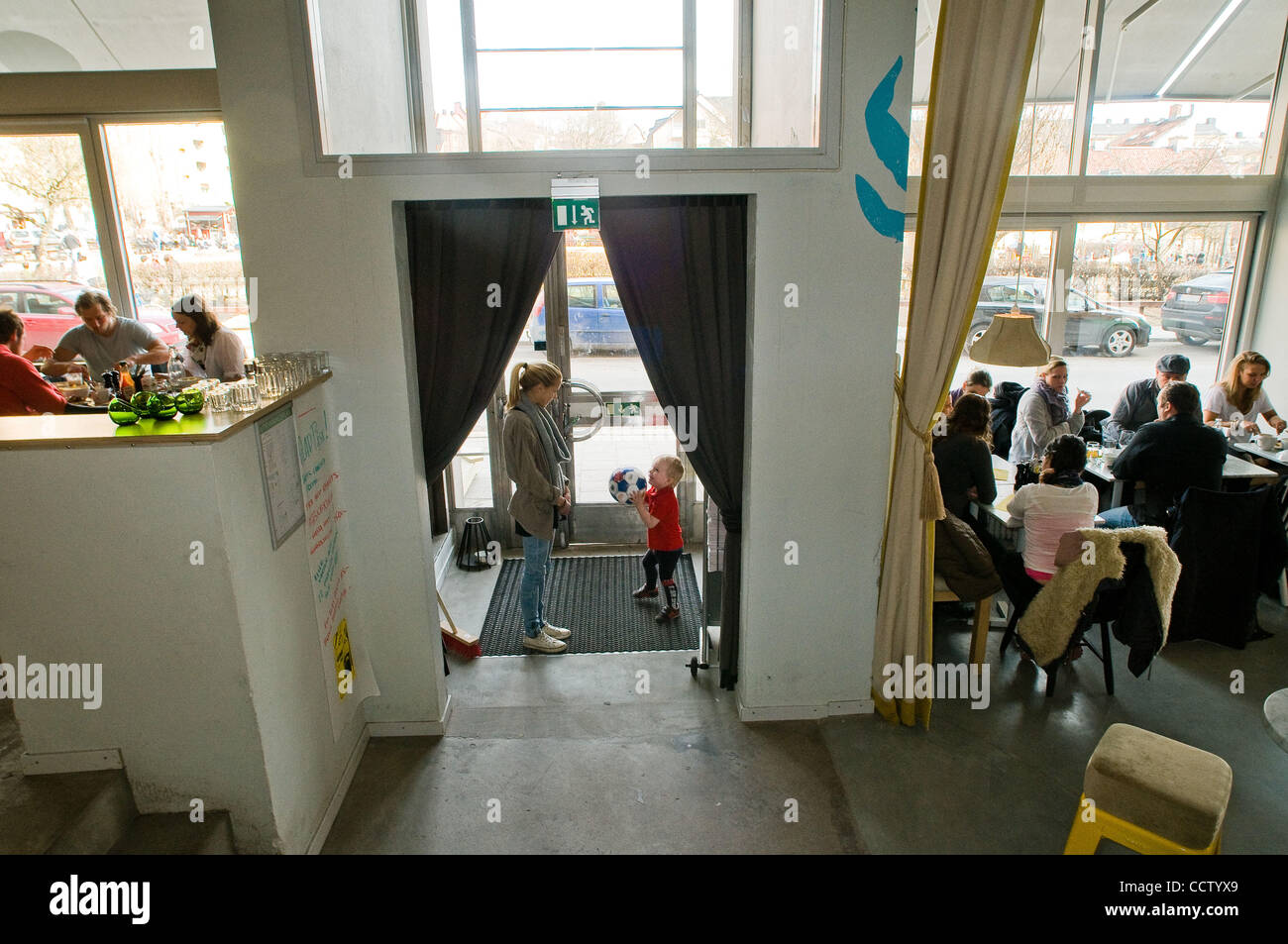 The Urban Deli is an informal place where people come to relax. Kids ...