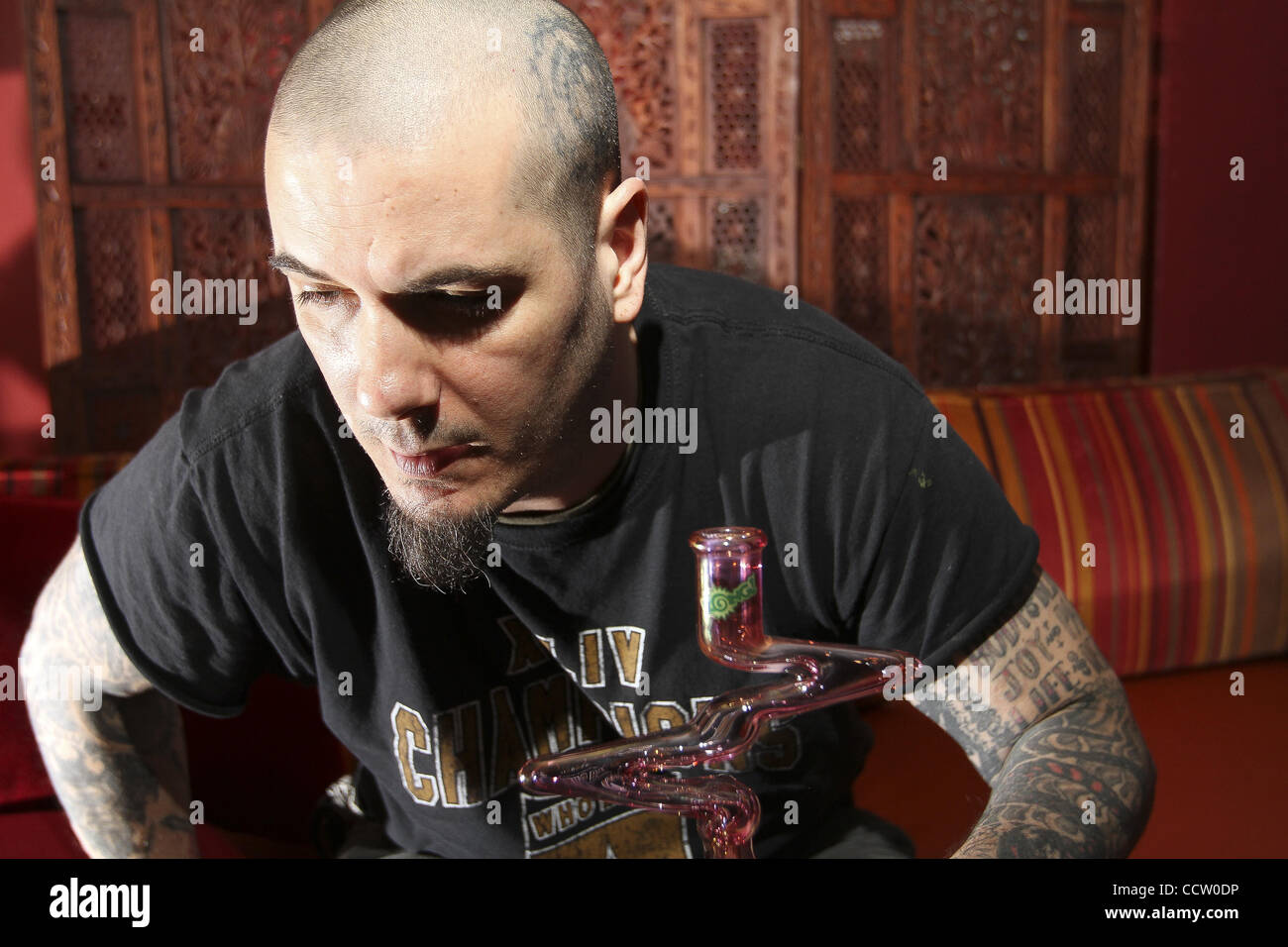 April 28, 2010 - New York, NY, U.S. - Down with Phil Anselmo on lead ...