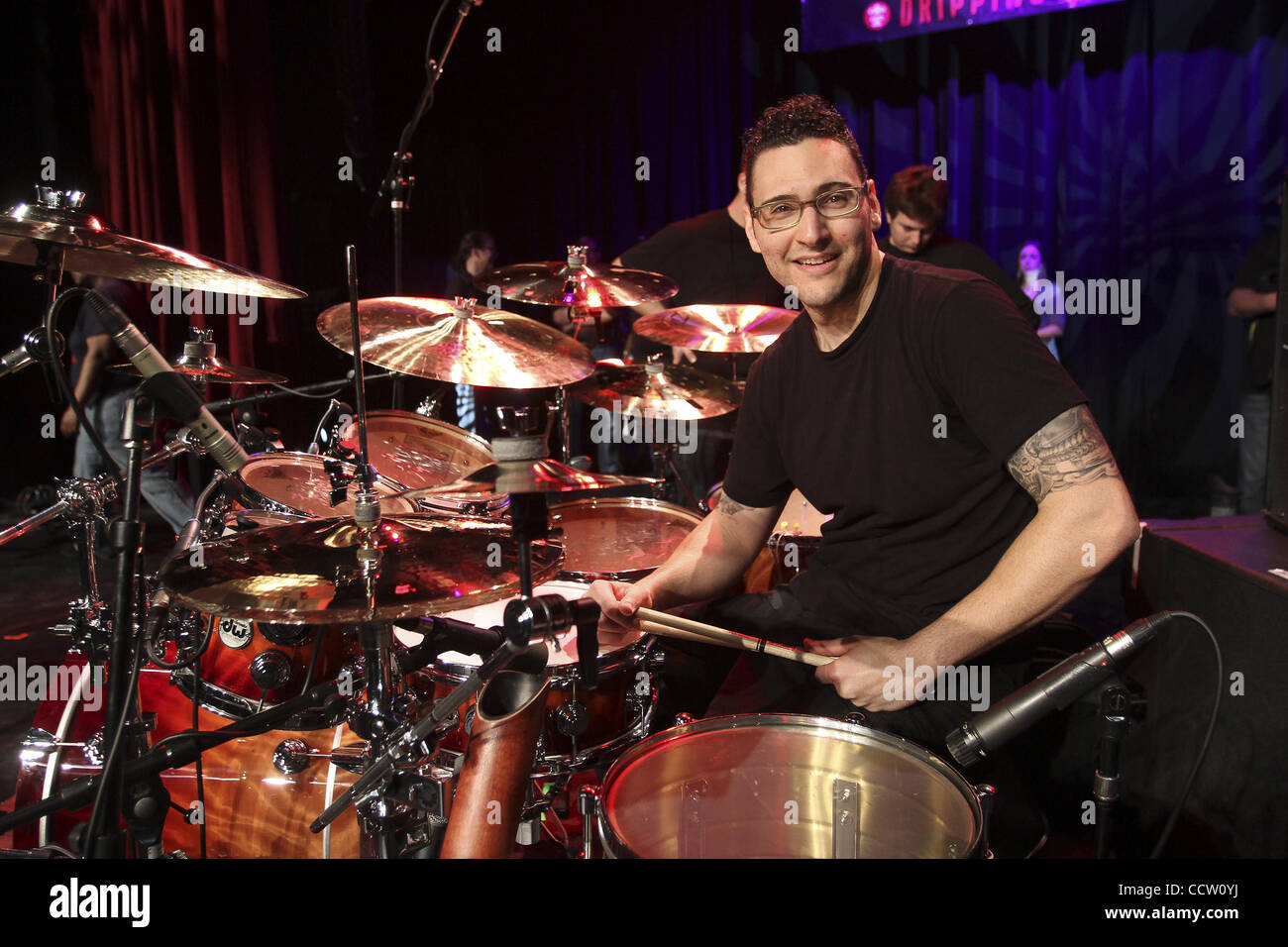 May 20, 2010 - Montclair, NJ, U.S. - Gil Sharone backstage prior to ...