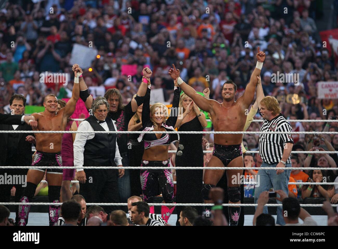 Wrestlemania 26 hi-res stock photography and images - Alamy