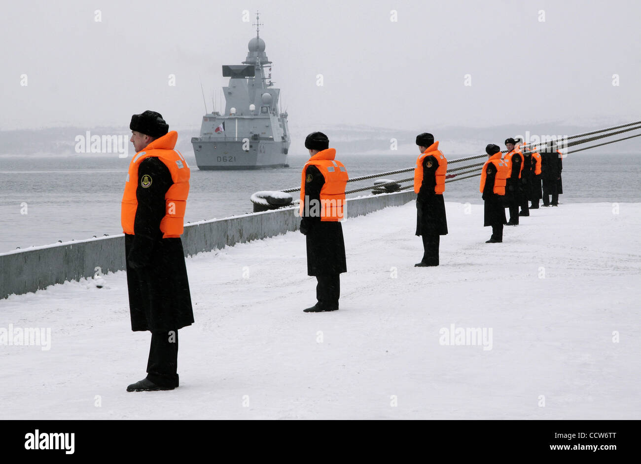 Mar30,2010-Severomorsk, Russian federation-30 March visit to the main ...