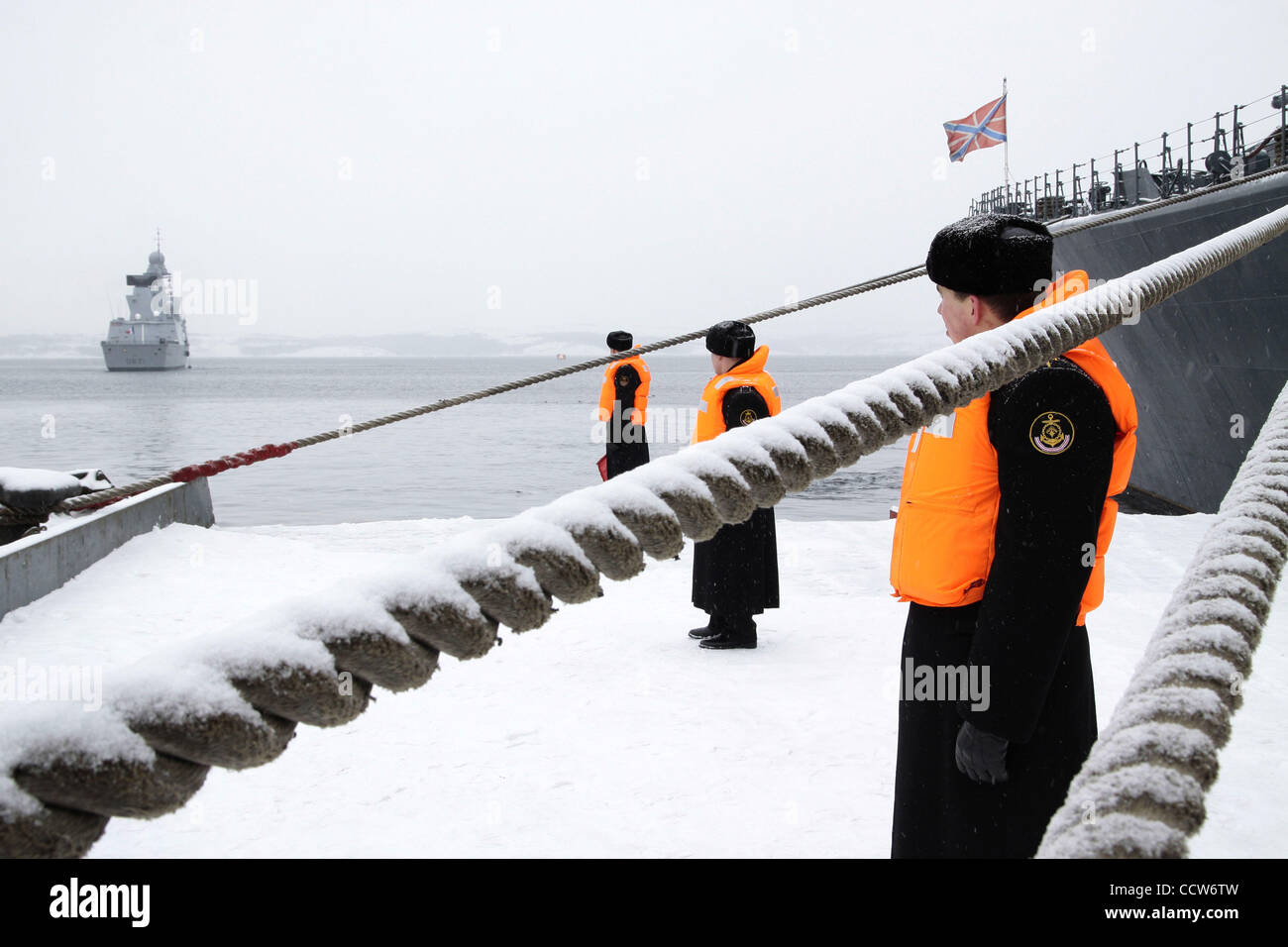 Mar30,2010-Severomorsk, Russian federation-30 March visit to the main ...