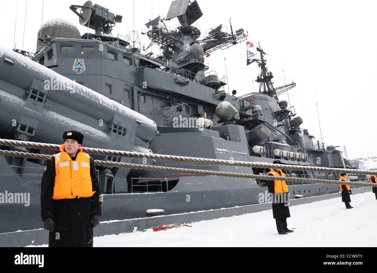 Mar30,2010-Severomorsk, Russian federation-30 March visit to the main ...