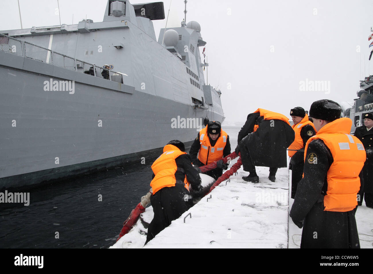 Mar30,2010-Severomorsk, Russian federation-30 March visit to the main ...