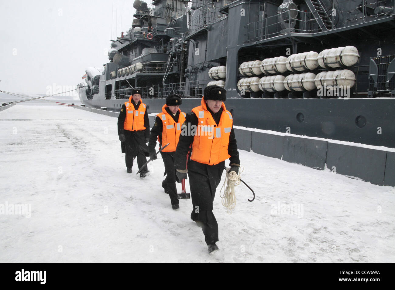 Mar30,2010-Severomorsk, Russian federation-30 March visit to the main ...