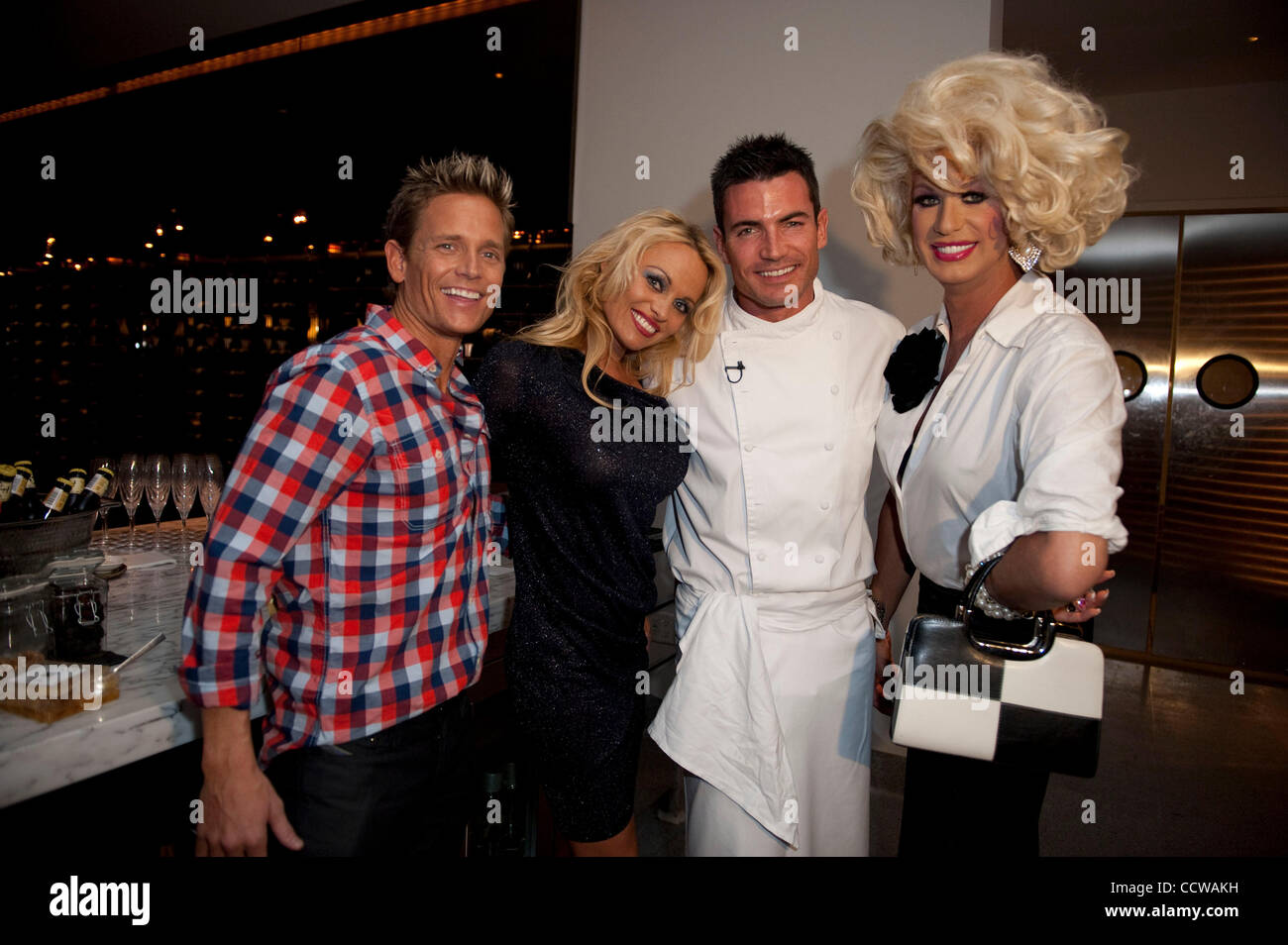 Apr. 19, 2010 - Los Angeles, CA, U.S. - PAMELA ANDERSON, drag queen ...