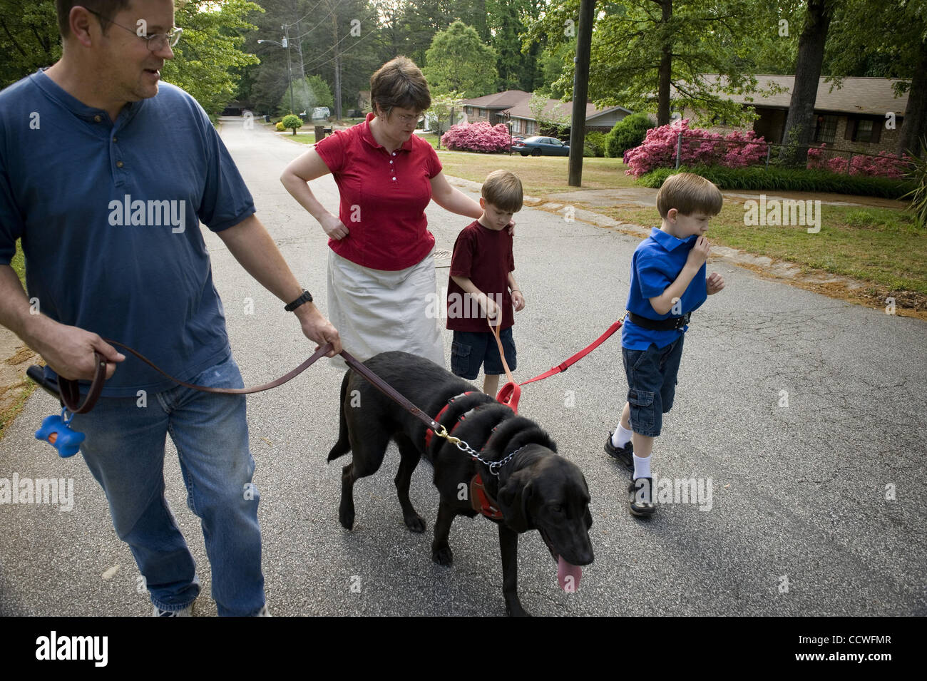Apr. 23, 2010 - Marietta, GA - Ben and Sam Schwenker are 6-year-old ...