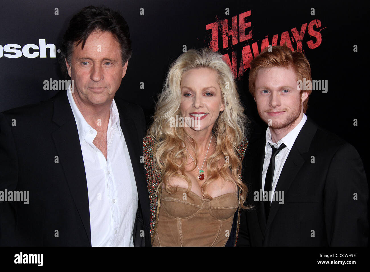 Mar 11, 2010 - Hollywood, California, USA - Actor ROBERT HAYS, CHERIE ...