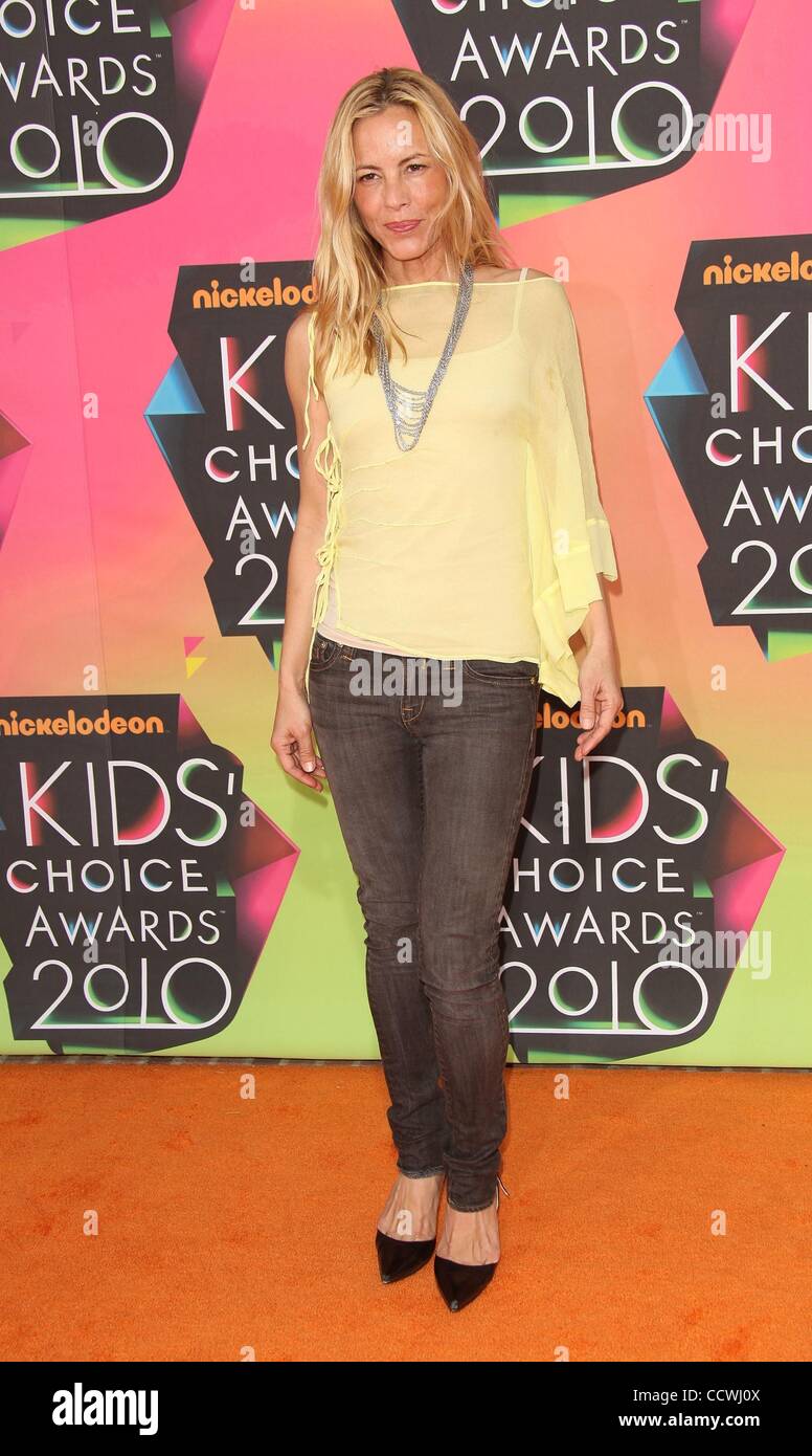 Mar 27, 2010 - Westwood, California, USA - Actress MARIA BELLO arriving ...