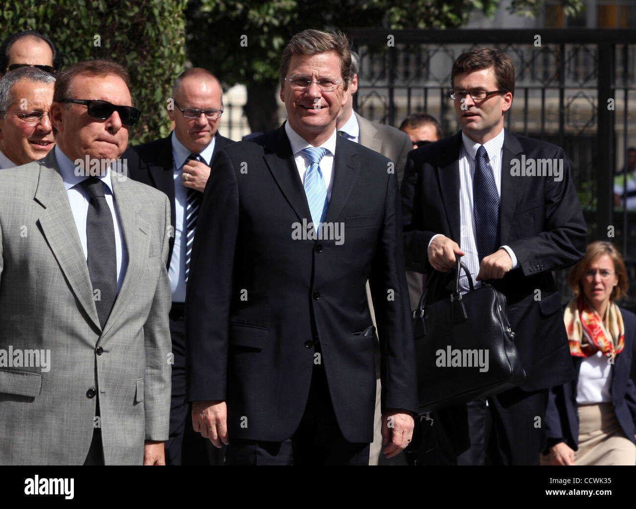 May 22, 2010 - Cairo, Egypt - German Foreign Minister GUIDO WESTERWELLE ...