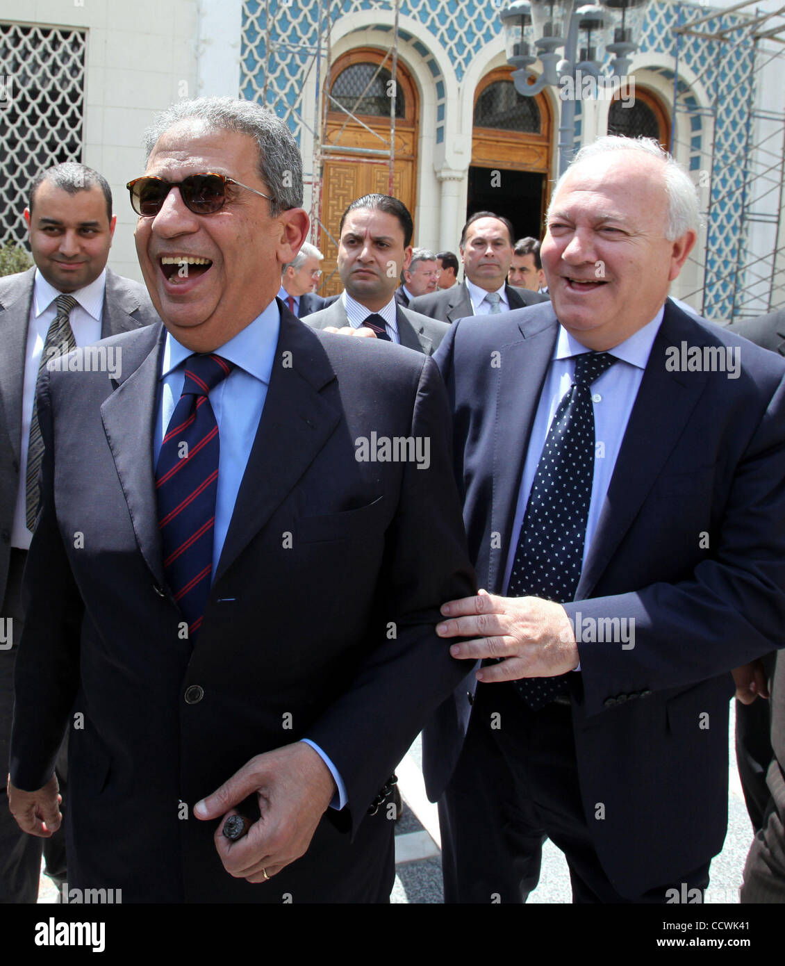 May 23, 2010 - Cairo, Egypt - Arab League General Secretary AMR MOUSSA ...