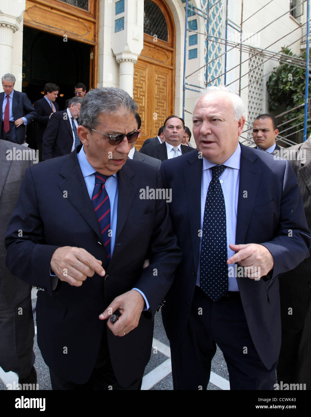 May 23, 2010 - Cairo, Egypt - Arab League General Secretary AMR MOUSSA ...