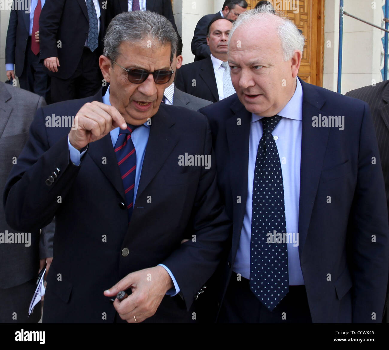 May 23, 2010 - Cairo, Egypt - Arab League General Secretary AMR MOUSSA ...