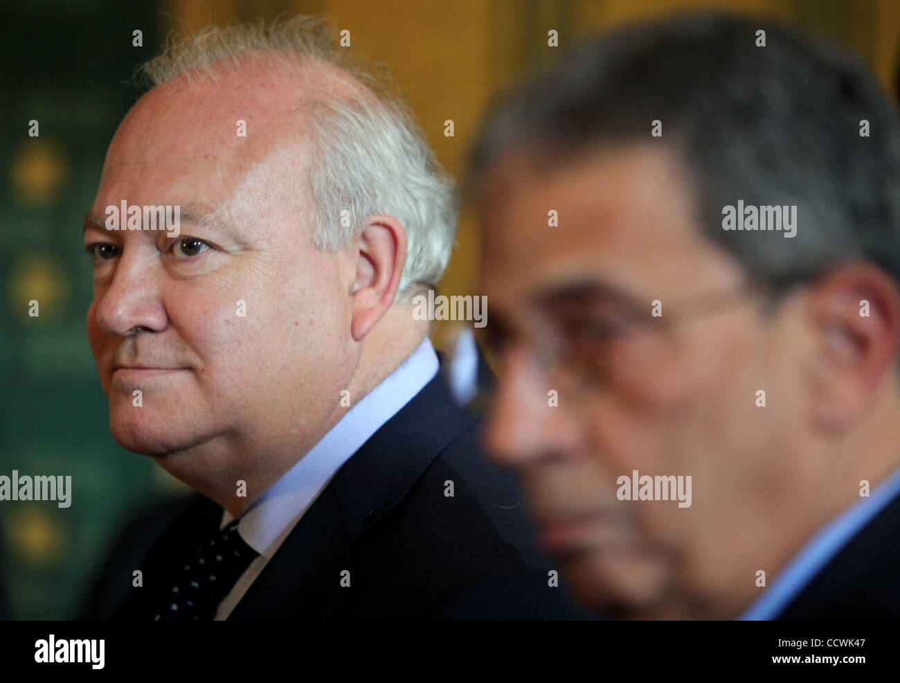 May 23, 2010 - Cairo, Egypt - Arab League General Secretary AMR MOUSSA ...