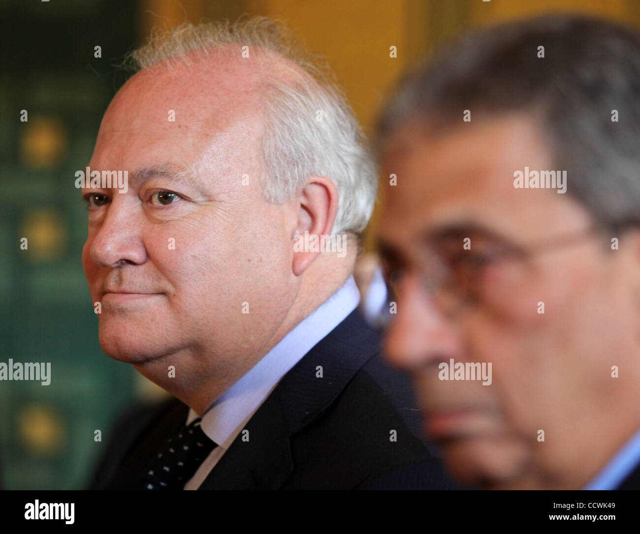 May 23, 2010 - Cairo, Egypt - Arab League General Secretary AMR MOUSSA ...