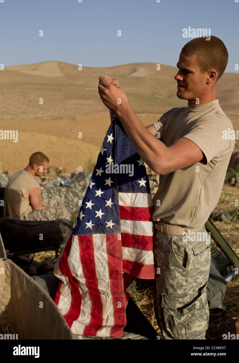 May 26, 2010 - Badghis Province, Afghanistan – U.S. Army Spc. Cody Hout ...