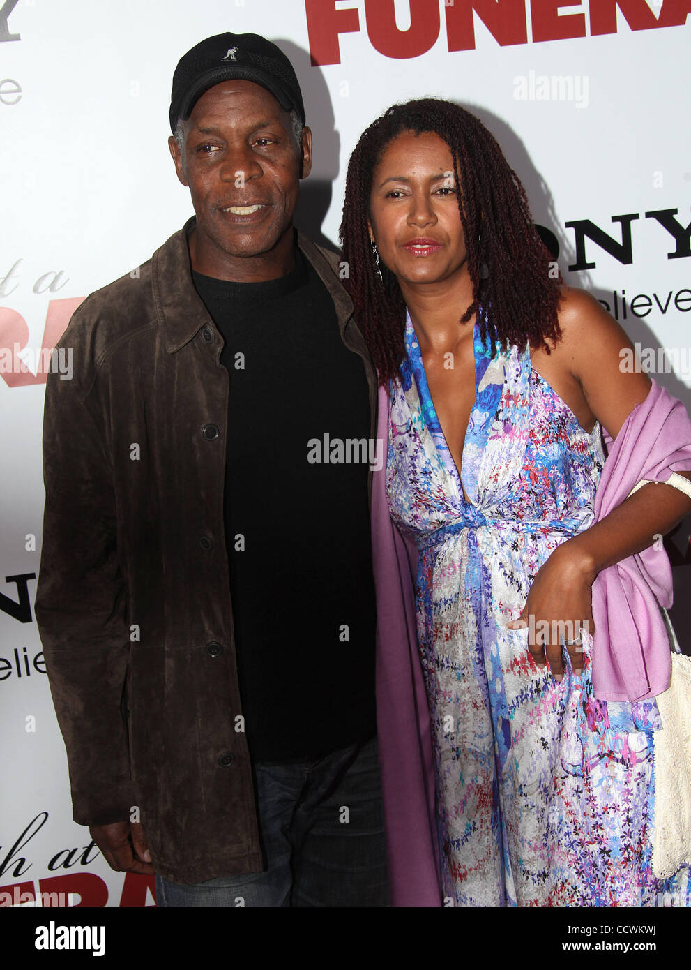Apr 12, 2010 - Hollywood, California, USA - Actor Danny Glover & Wife ...