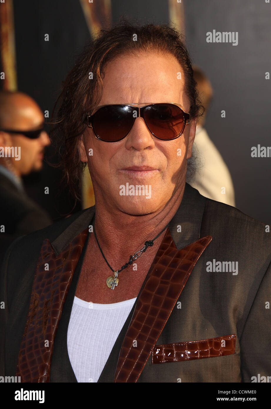 Apr 24, 2010 - Hollywood, California, USA - Actor MICKEY ROURKE ...