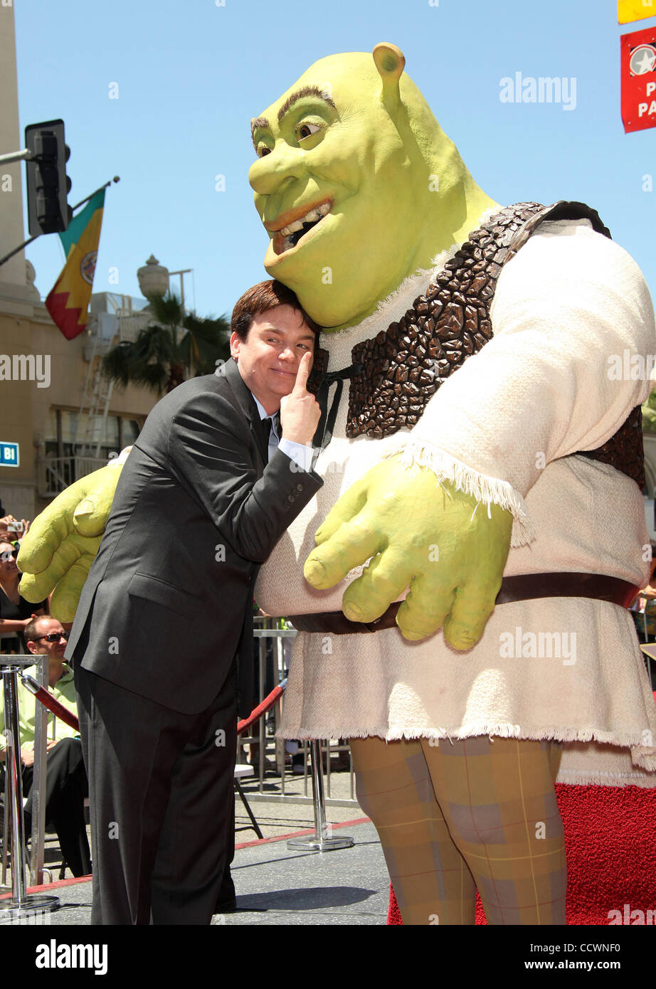 May 20, 2010 - Hollywood, California, USA - Actor MIKE MYERS as SHREK ...