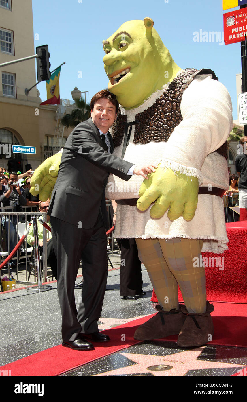 May 20, 2010 - Hollywood, California, USA - Actor MIKE MYERS as SHREK ...