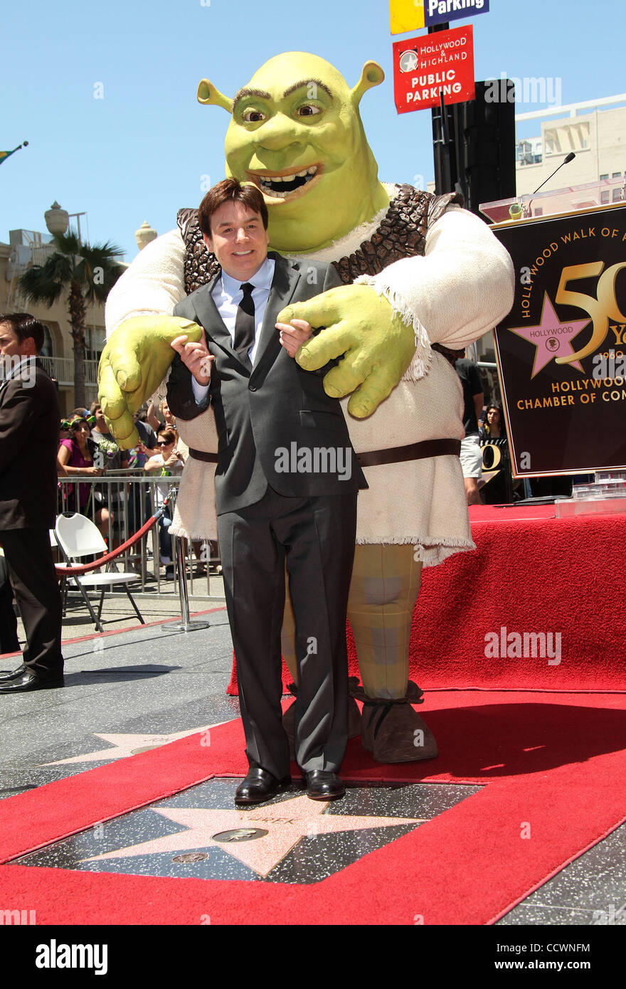 May 20, 2010 - Hollywood, California, USA - Actor MIKE MYERS as SHREK ...