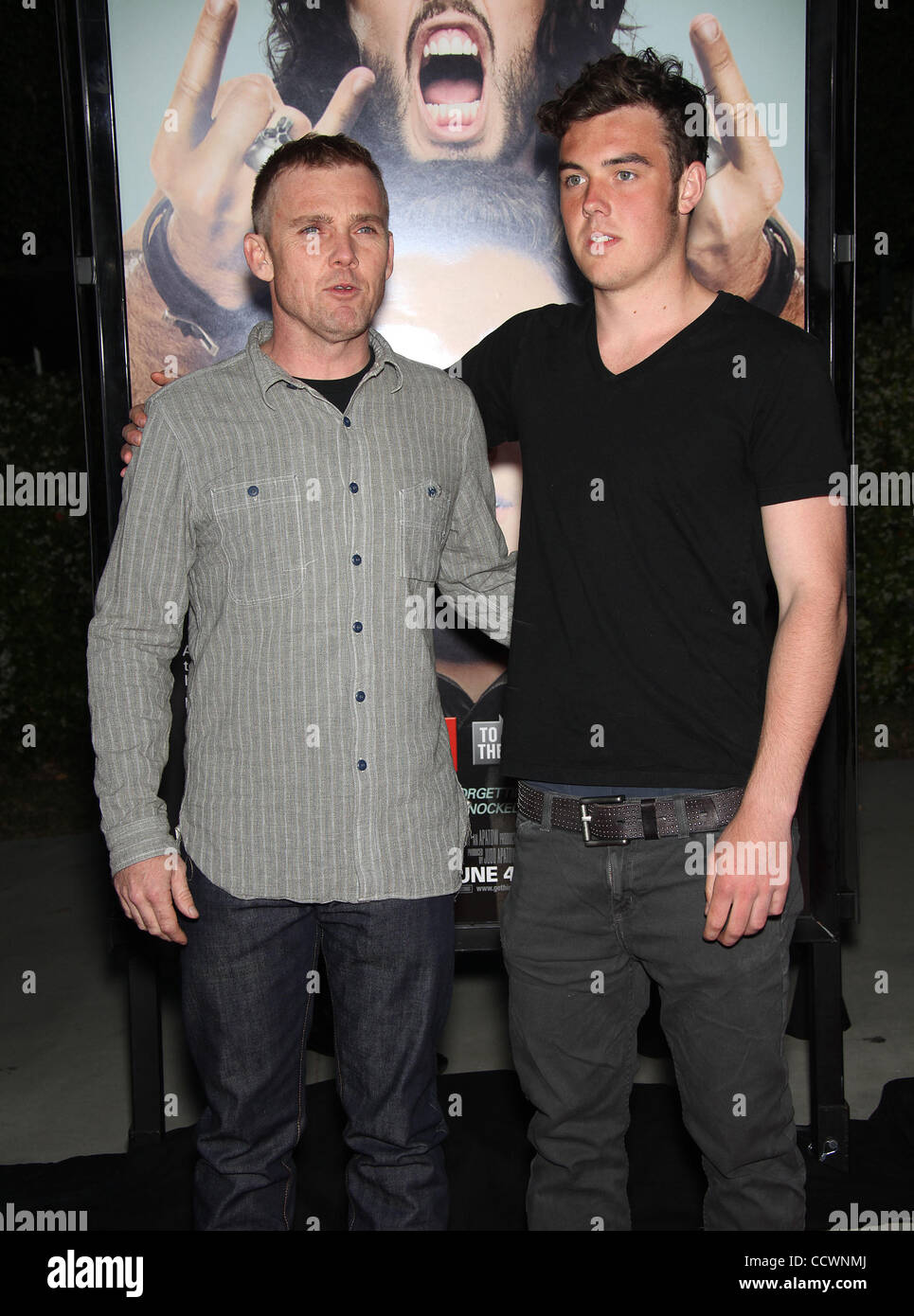 May 25, 2010 - Los Angeles, California, USA - Actor RICK SCHRODER & SON ...