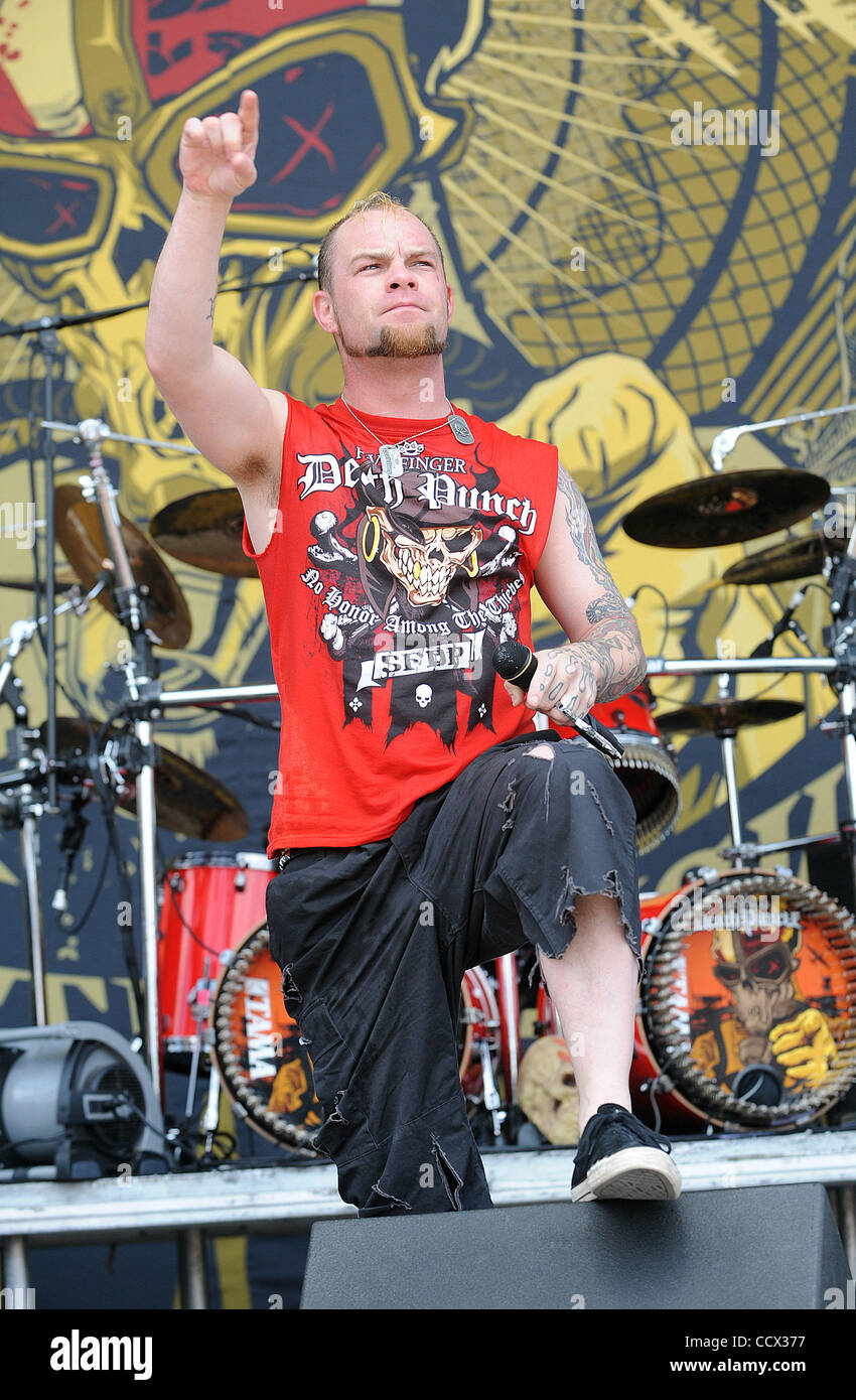 May 23, 2010 - Columbus, Ohio; USA - Singer IVAN GHOST MOODY of the ...