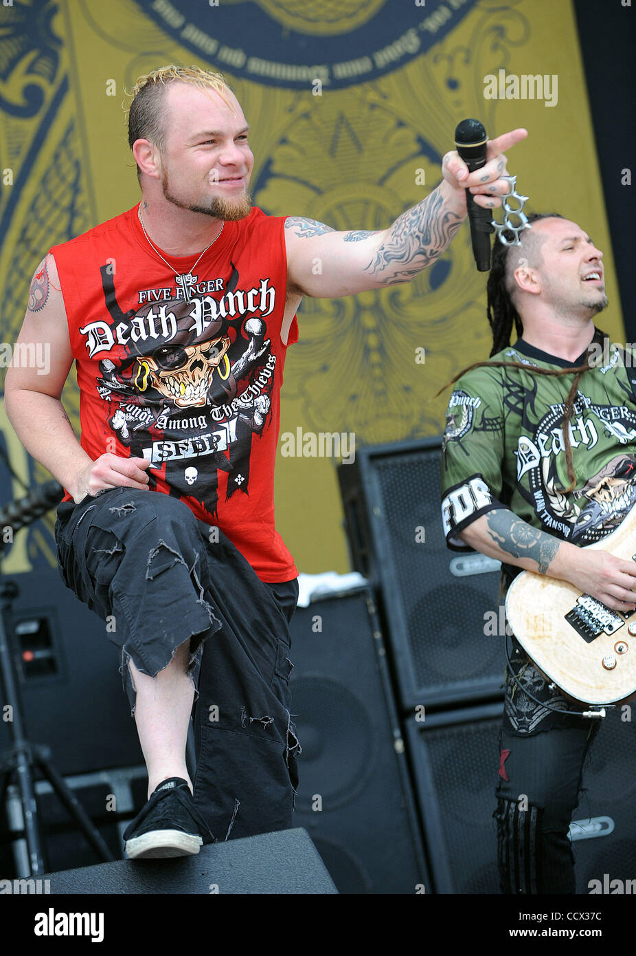 May 23, 2010 - Columbus, Ohio; USA - Singer IVAN GHOST MOODY of the ...