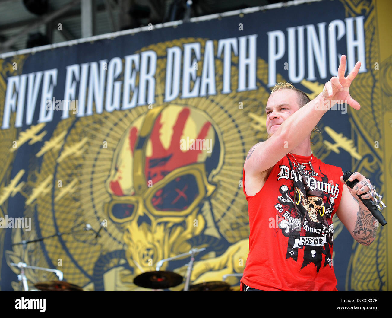 May 23, 2010 - Columbus, Ohio; USA - Singer IVAN GHOST MOODY of the ...