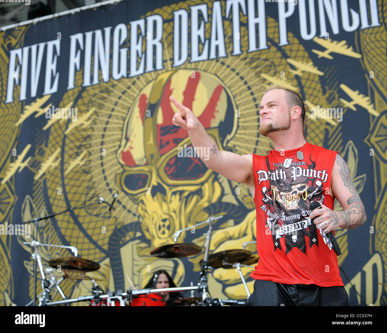 May 23, 2010 - Columbus, Ohio; USA - Singer IVAN GHOST MOODY of the ...