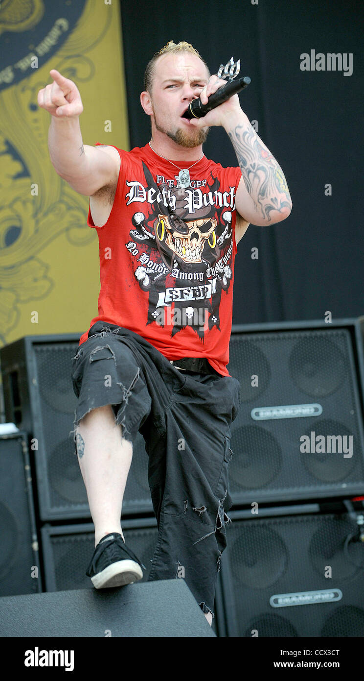 May 23, 2010 - Columbus, Ohio; USA - Singer IVAN GHOST MOODY of the ...