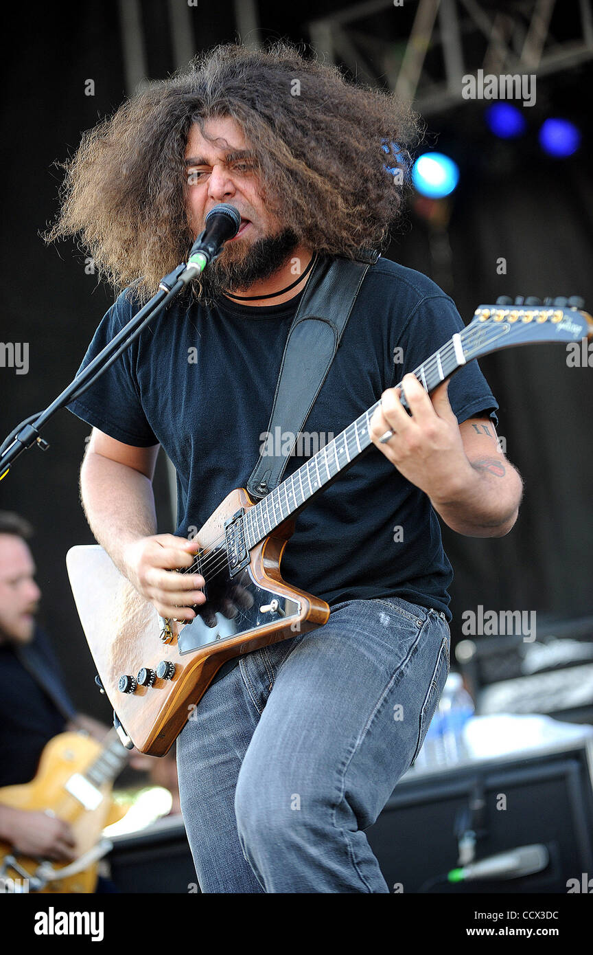 May 23, 2010 - Columbus, Ohio; USA - Singer / Guitarist CLAUDIO SANCHEZ ...