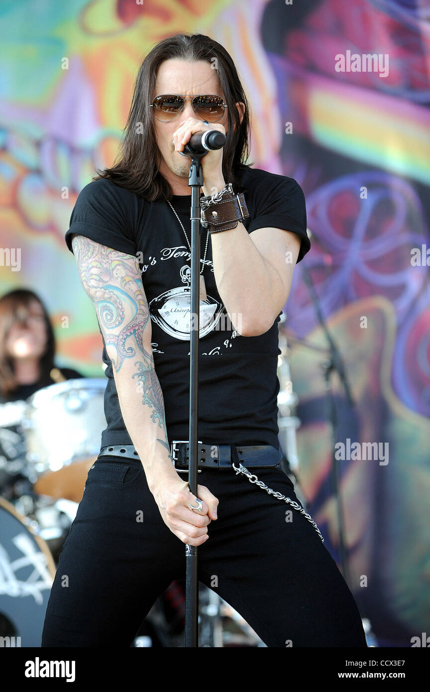 May 23, 2010 - Columbus, Ohio; USA - Singer MYLES KENNEDY performs live ...