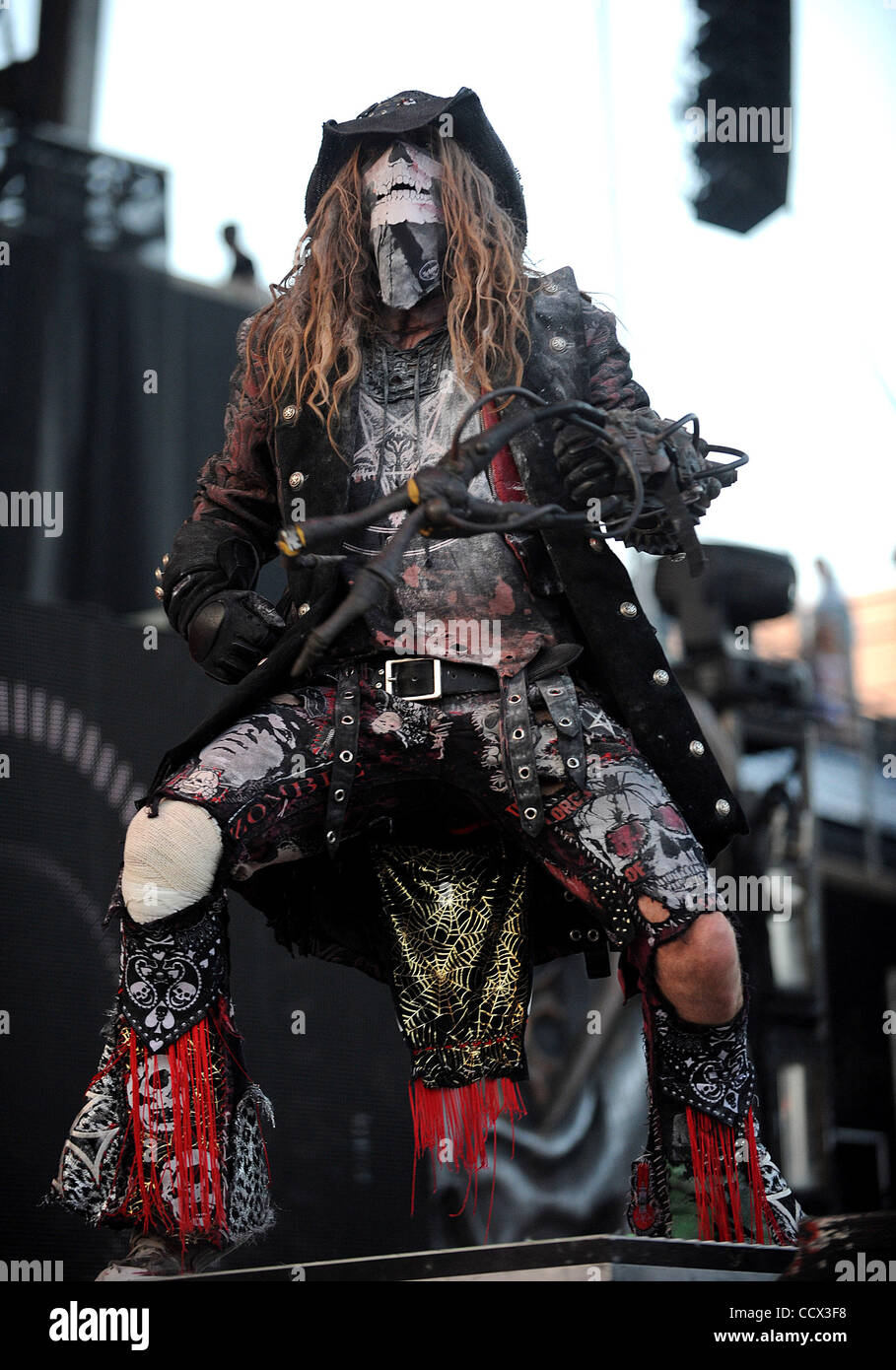May 23, 2010 - Columbus, Ohio; USA - Singer ROB ZOMBIE performs live as ...