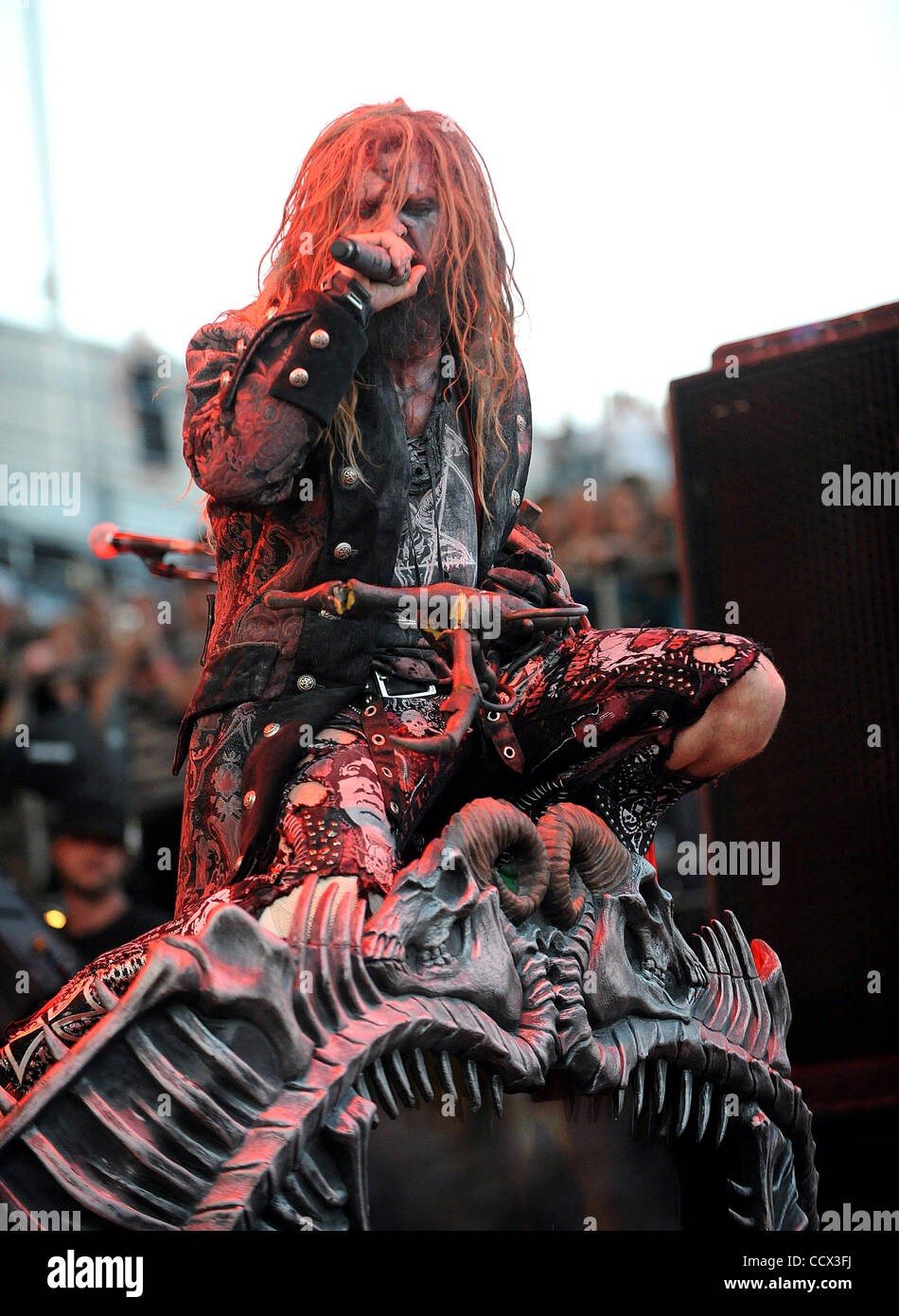 May 23, 2010 - Columbus, Ohio; USA - Singer ROB ZOMBIE performs live as ...