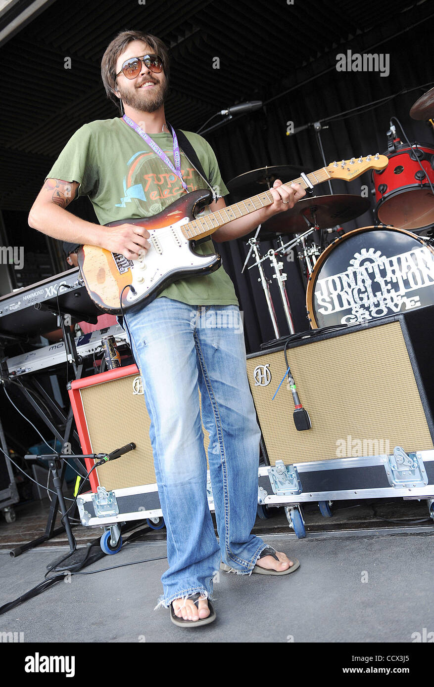 May 28, 2010 - Raleigh, North Carolina; USA - Singer / Guitarist ...