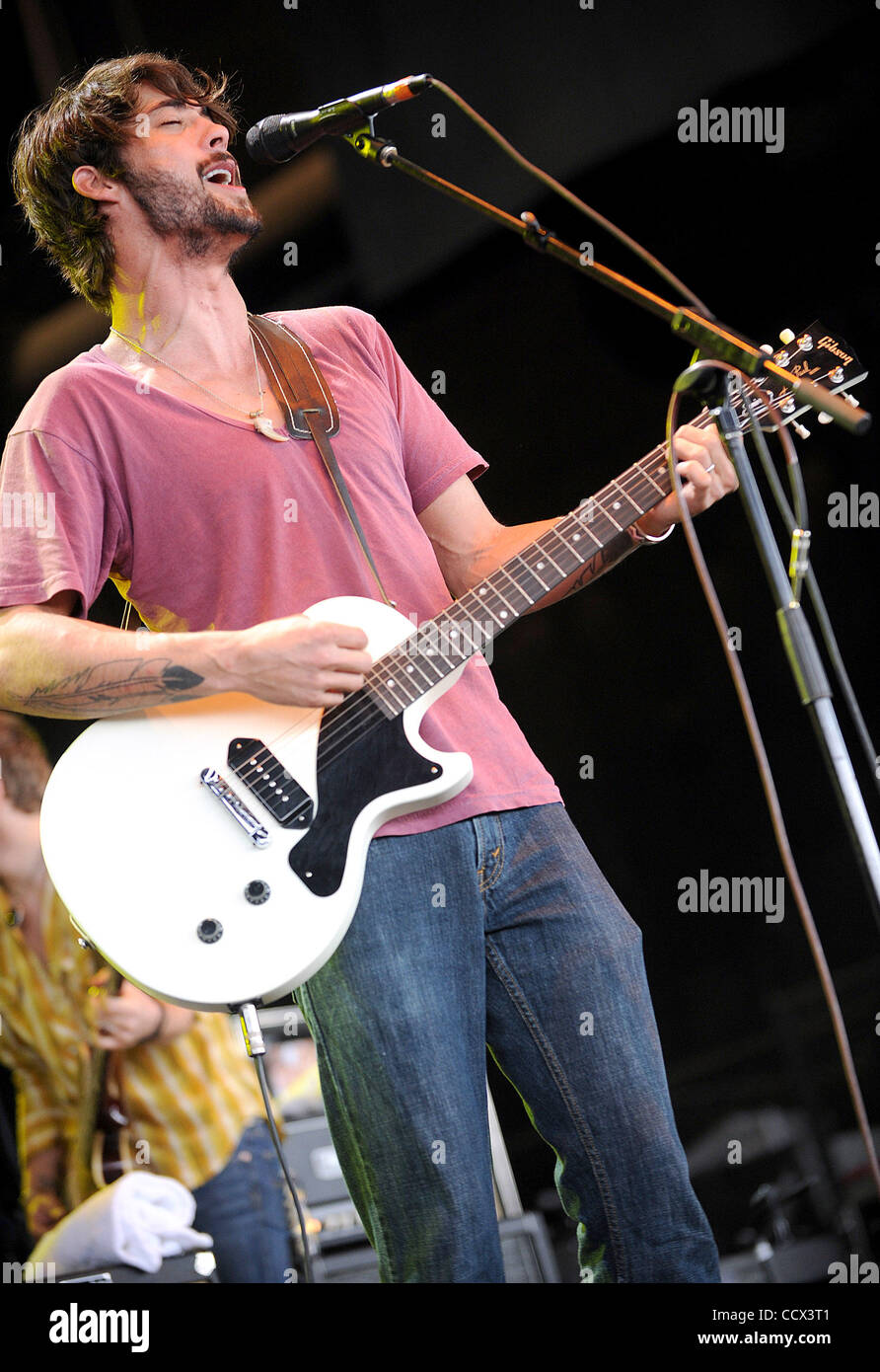 May 28, 2010 - Raleigh, North Carolina; USA - Singer / Guitarist RYAN ...