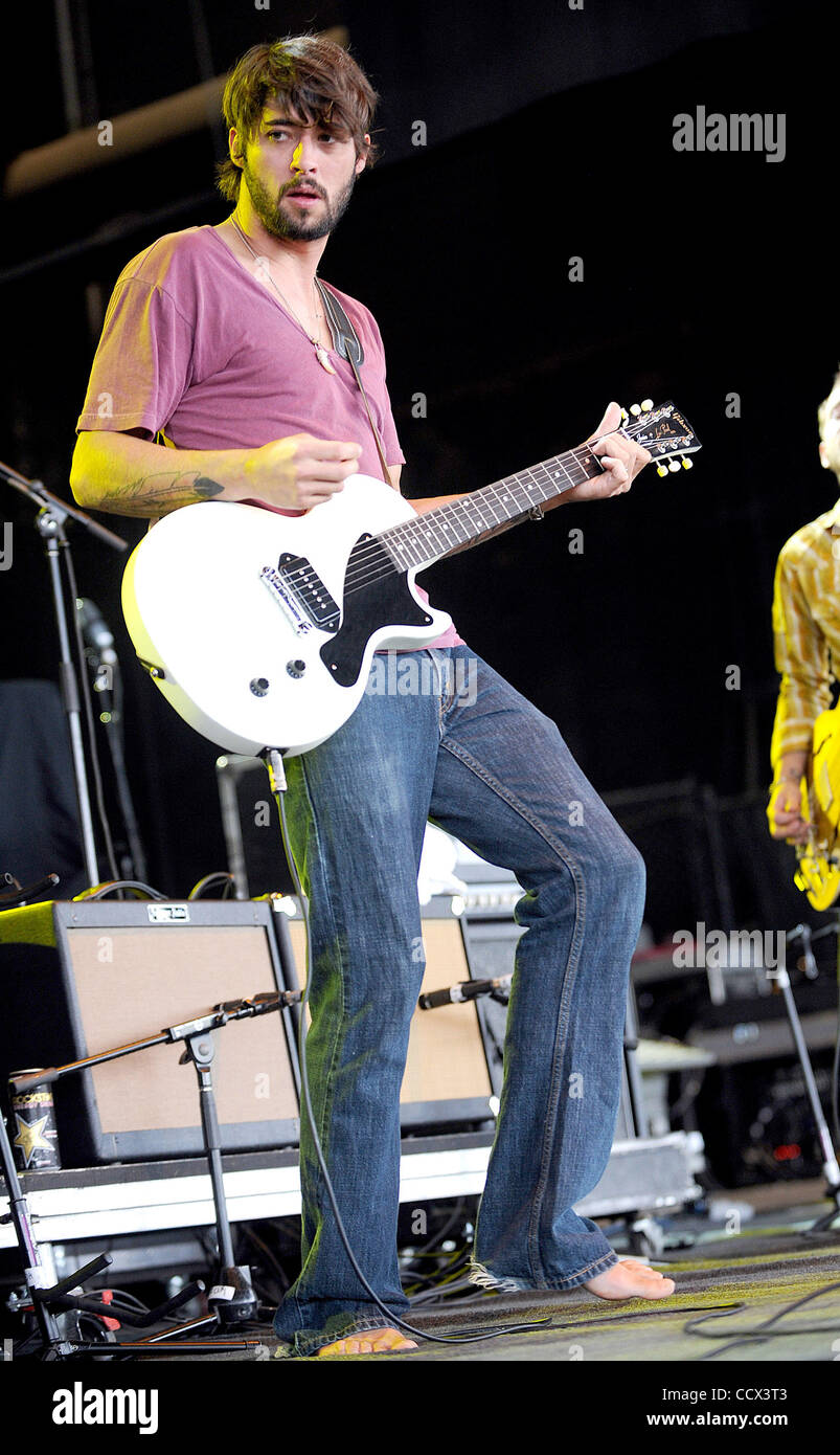 May 28, 2010 - Raleigh, North Carolina; USA - Singer / Guitarist RYAN ...