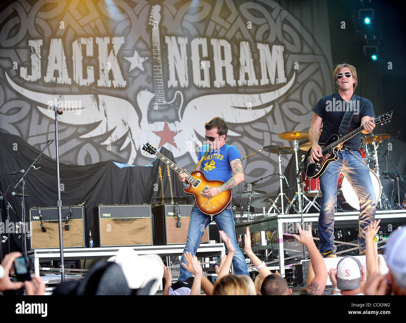 May 28, 2010 - Raleigh, North Carolina; USA - Singer / Guitarist JACK ...